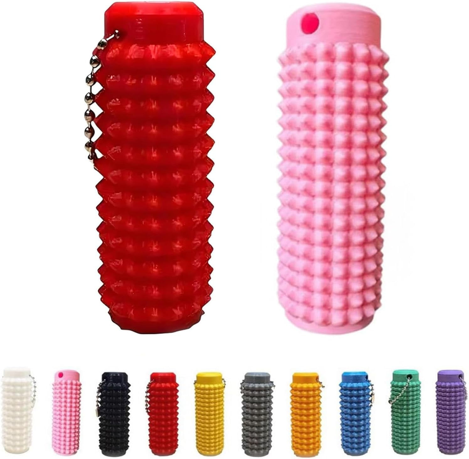 Little Ouchies Fidget, Spiky Grippie Stim Keychain, Pocket Mini Fidget ...