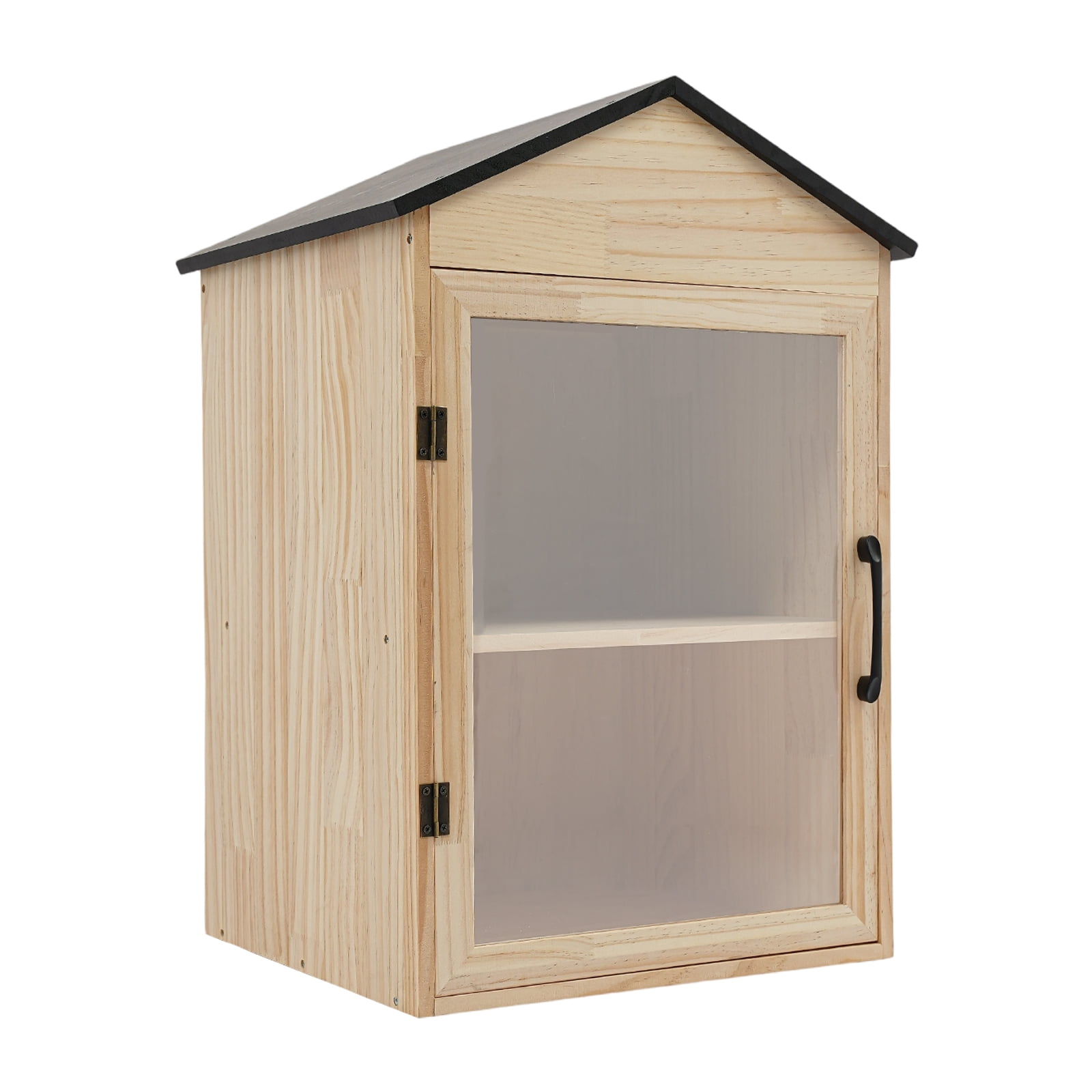 Little Outdoor Library Box, 2-Tier Waterproof Free Library Wooden ...
