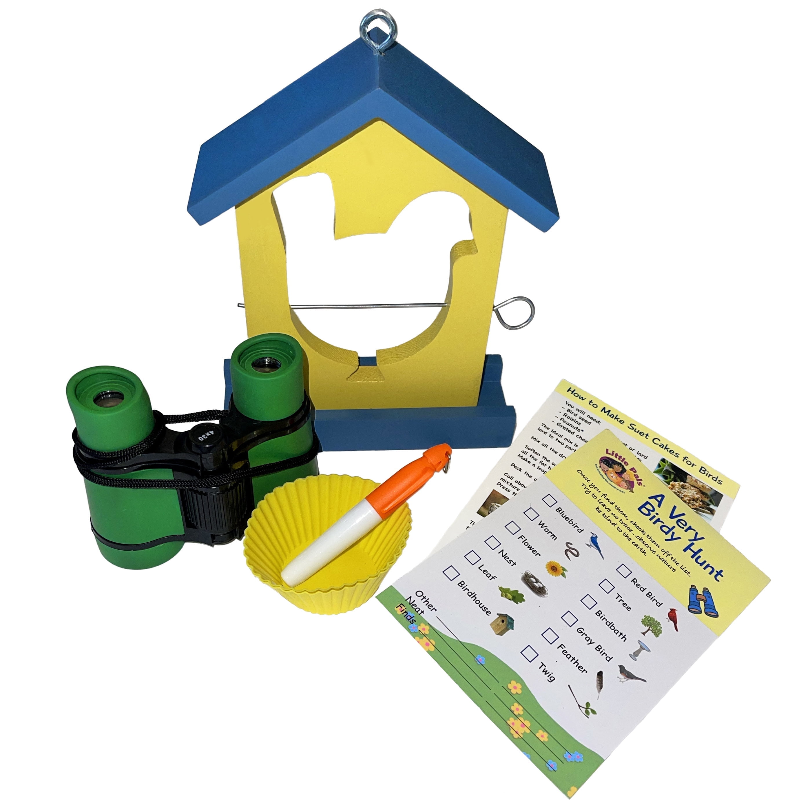 Little Pals Birdy Kit: Complete Birdwatching and Feeding Adventure Set ...