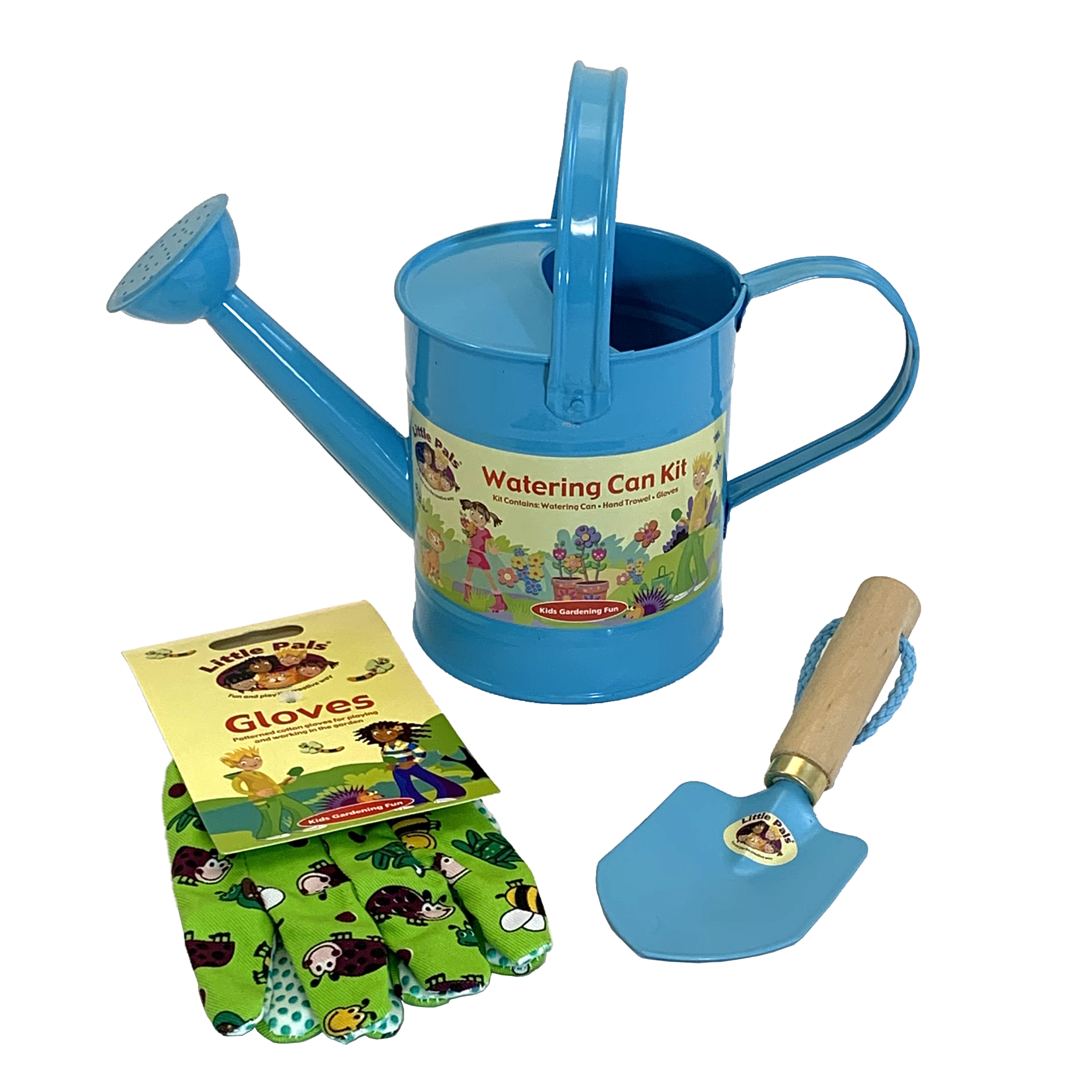 Little Pals Kids Watering Can Kit, Play Gardening Tools - Walmart.com