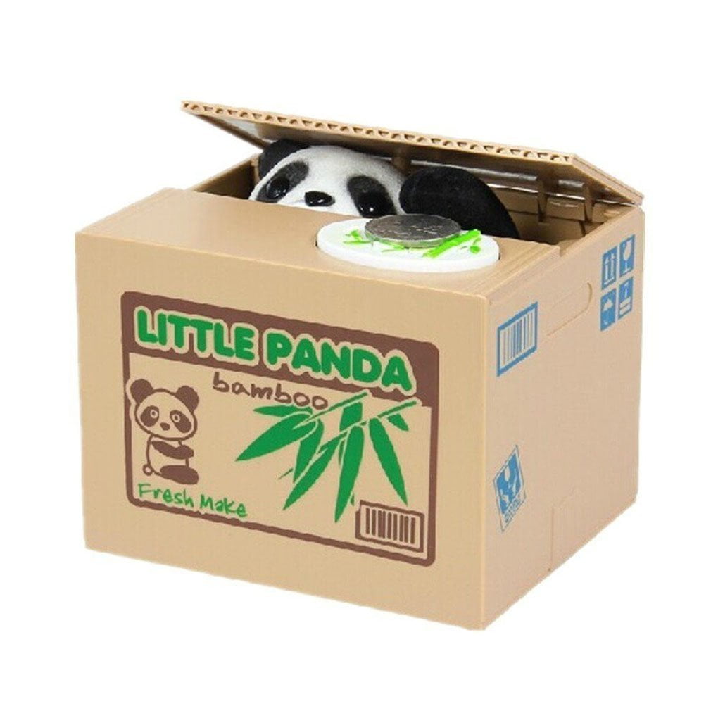 Little Panda Coin Stealing Money Piggy Bank - Walmart.com