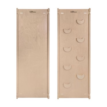 Costway 3-in-1 Kids Wood Climber Set for Toddler Play Arch with Sliding ...