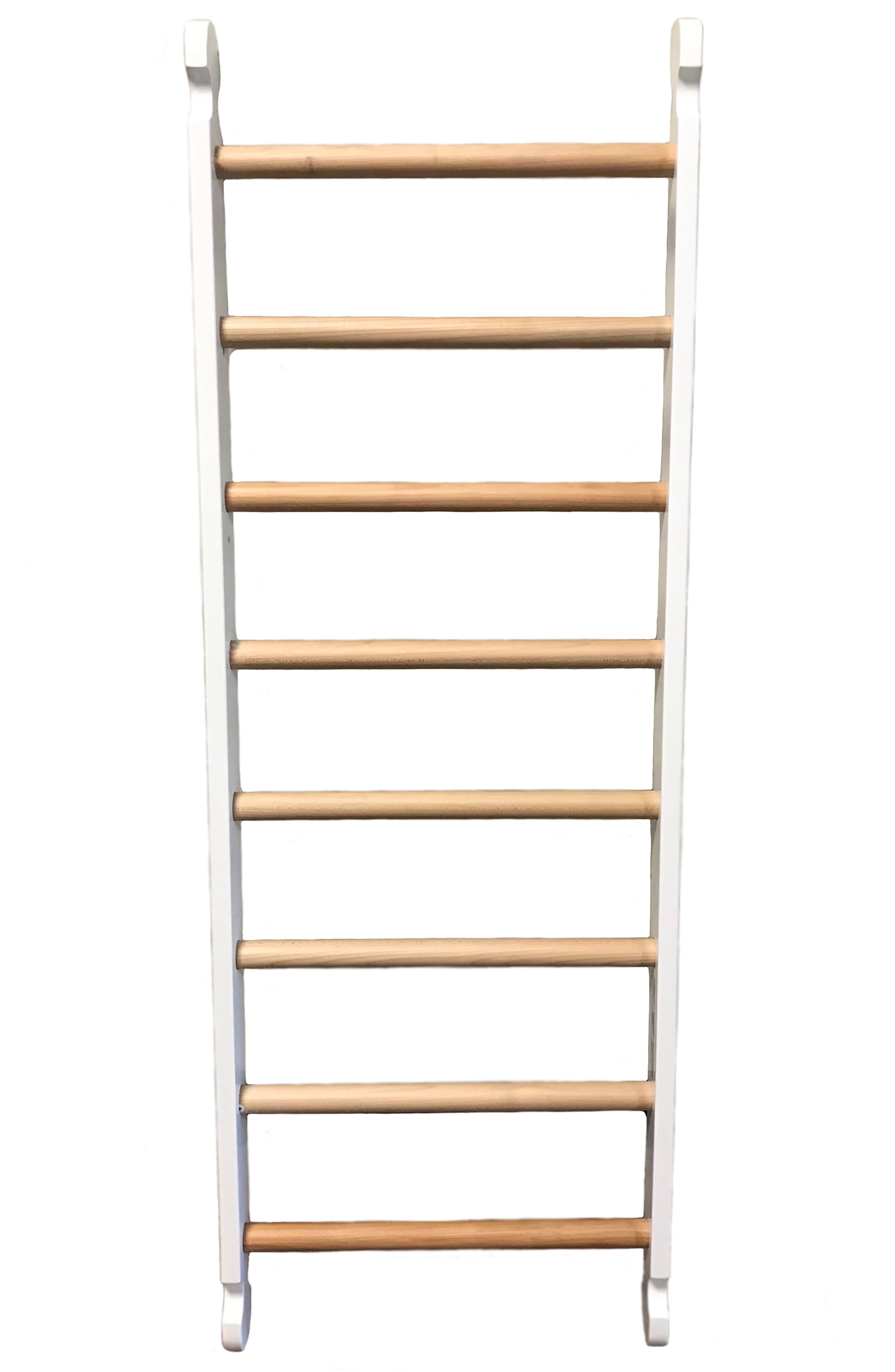 Little Partners Climbing Ladder, Soft White with Natural - Walmart.com