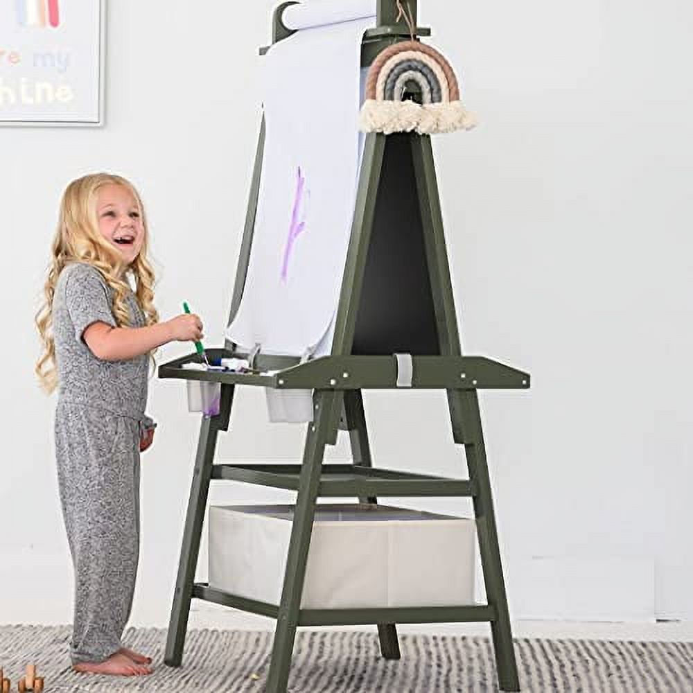 Discovery Kids Tabletop Easel 3-In-1 Art Center, with Whiteboard ...