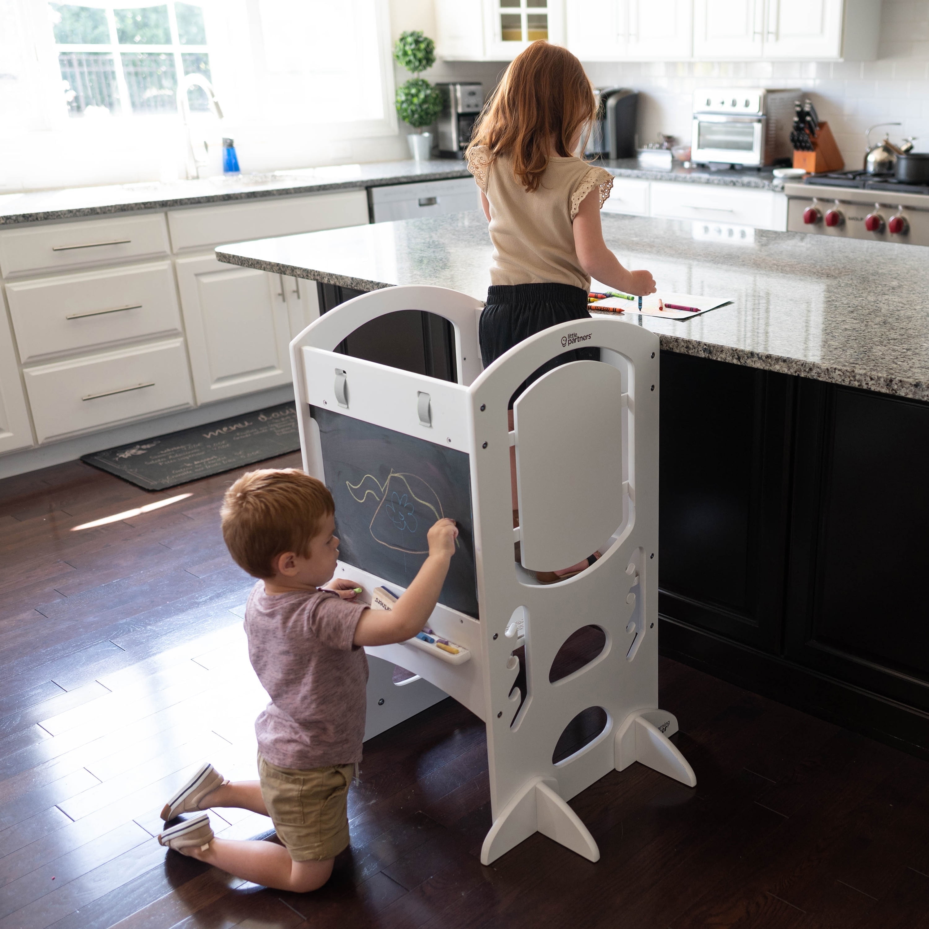 Little Partners Limited Edition Learning Tower Toddler Tower, Wooden ...