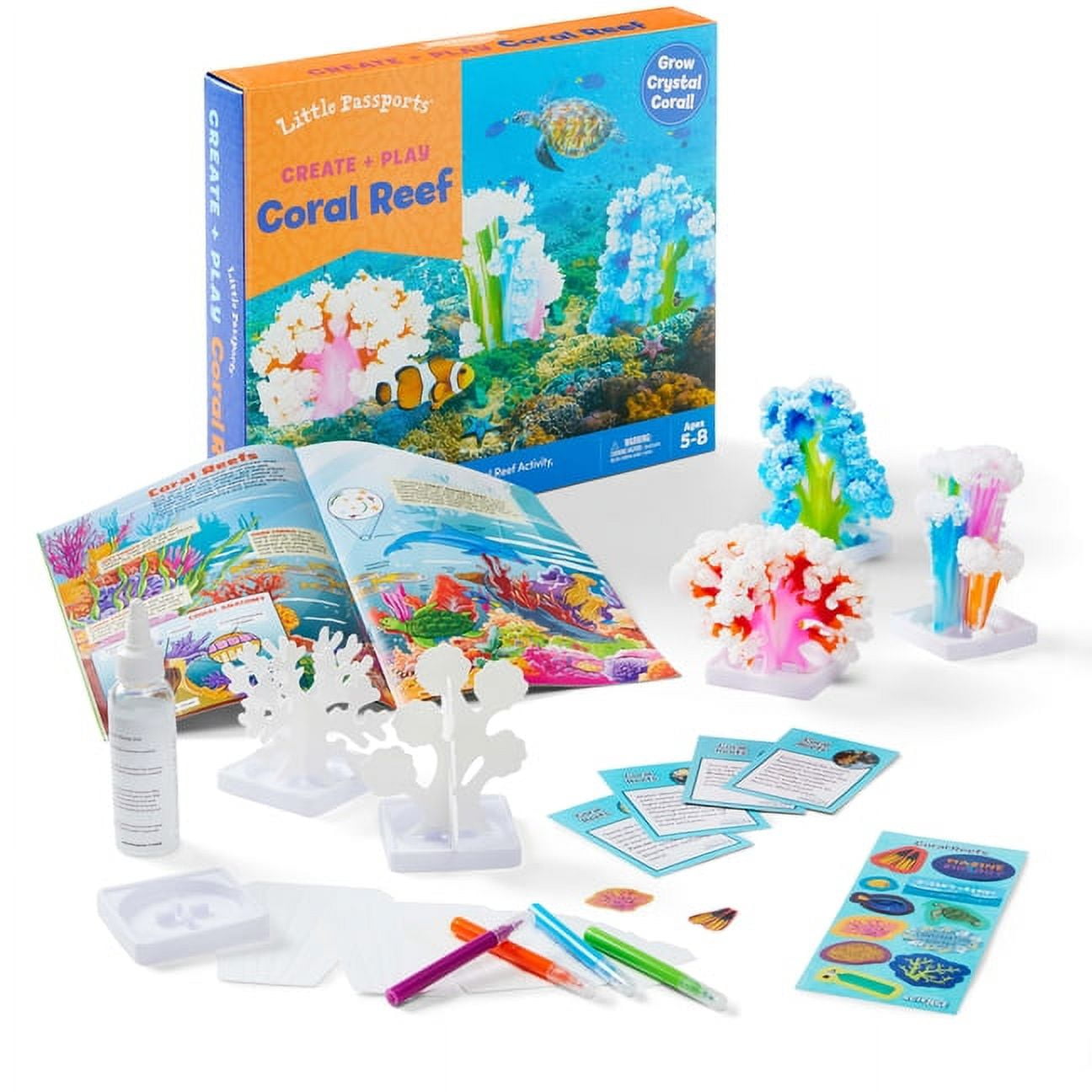 Little Passports: Create + Play: Coral Reef (Other) - Walmart.com