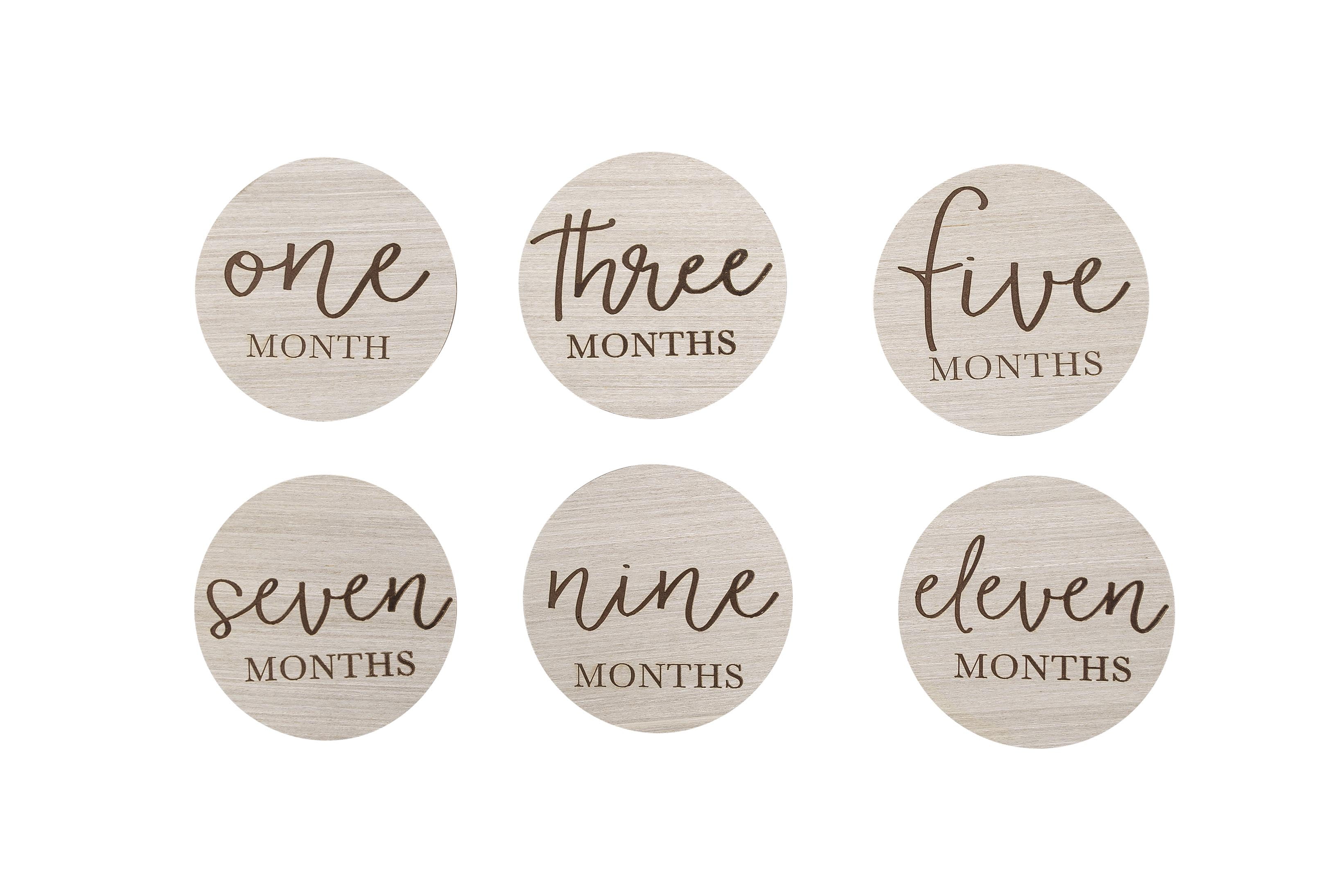 Little Pear Baby Milestone Discs, Baby Age Milestone Marker Keepsake ...