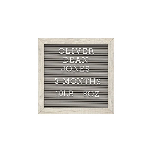 Little Pear Letterboard Set, Includes 188 Letters & Numbers, 10" x 10 ...