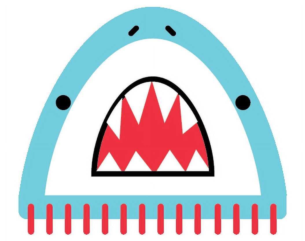 Little Pear By Pearhead Shark Notepad, Blue and Red, 100 Unruled Pages ...