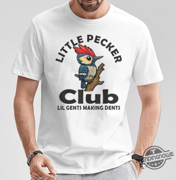 Little Pecker Club Shirt Little Pecker Club Adult Humor T Shirt - Walmart.com