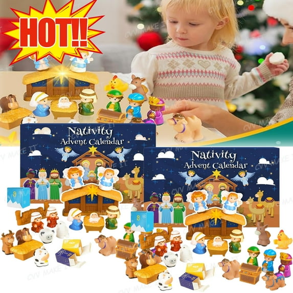 Little People Advent Calendar 2025 Nativity Advent Calendar 2025 Kids ...