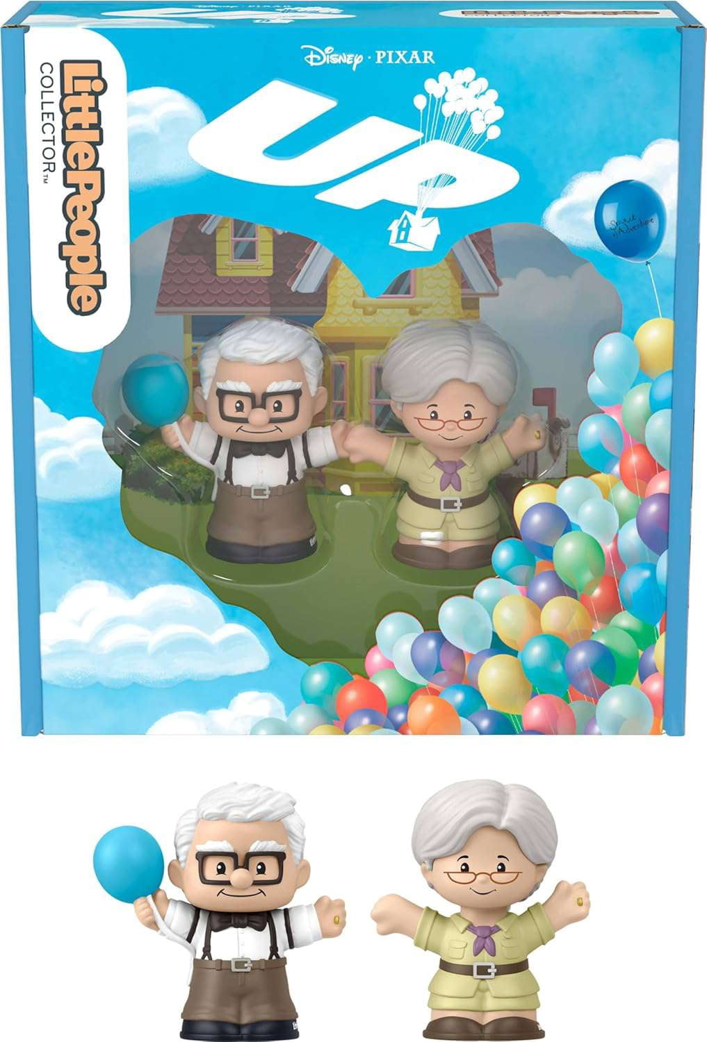 Little People Collector Series Carl & Ellie Figure 2-Pack - Walmart.com