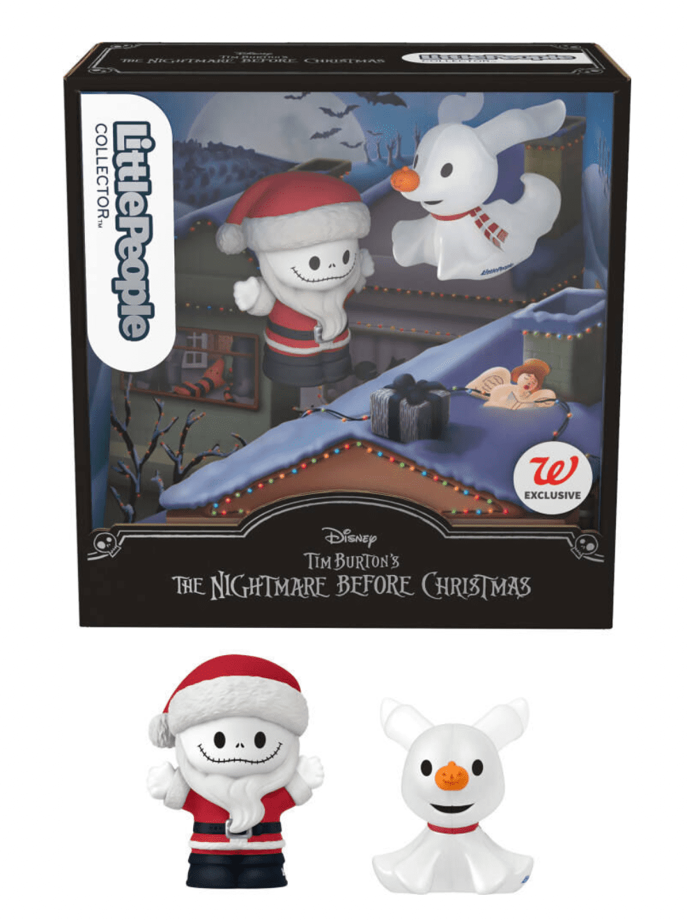 Little People Disney Nightmare Before Christmas Santa Jack Set ...