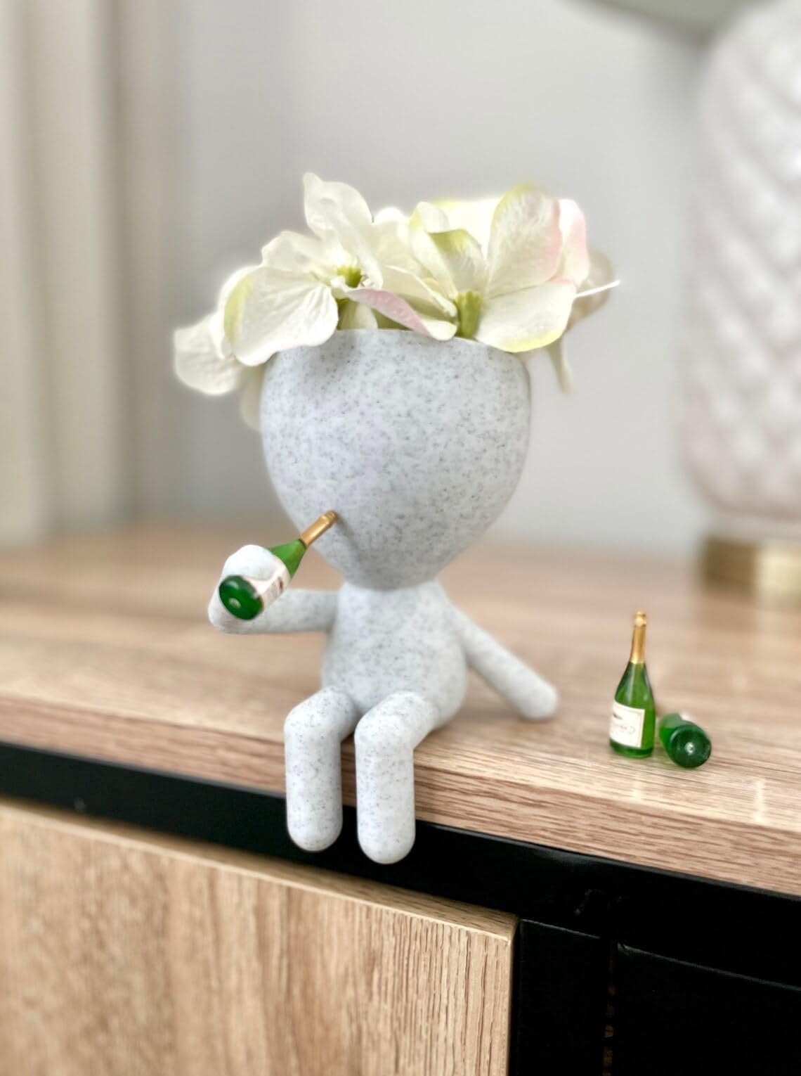 Little People Planter Champagne Lovers Planter Gift Idea, party, events ...
