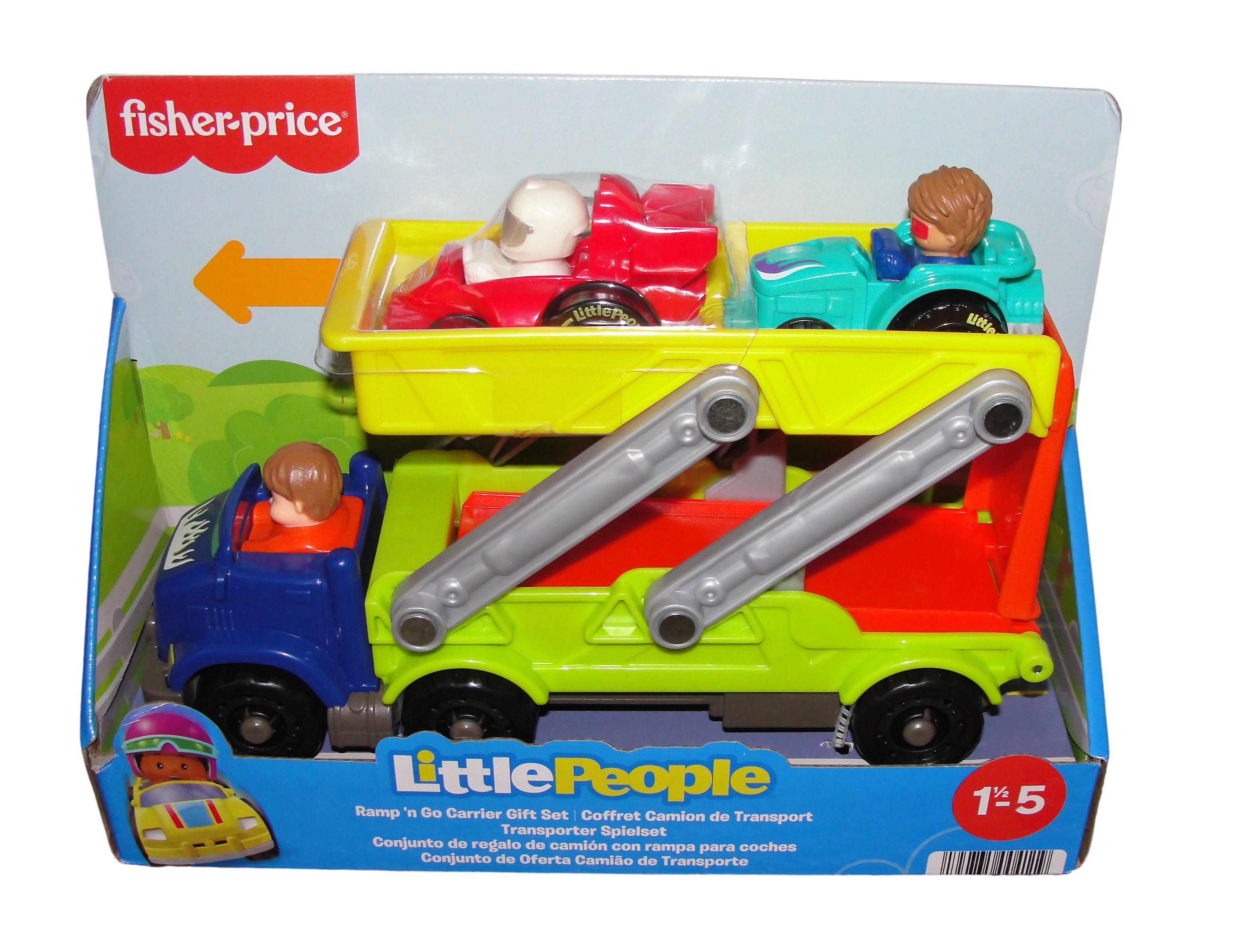 Little People Ramp 'n Go Carrier Gift Set - Walmart.com