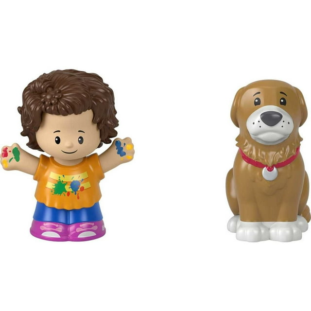 Little People Student & Dog Figure Set, Toddler Toys - Walmart.com