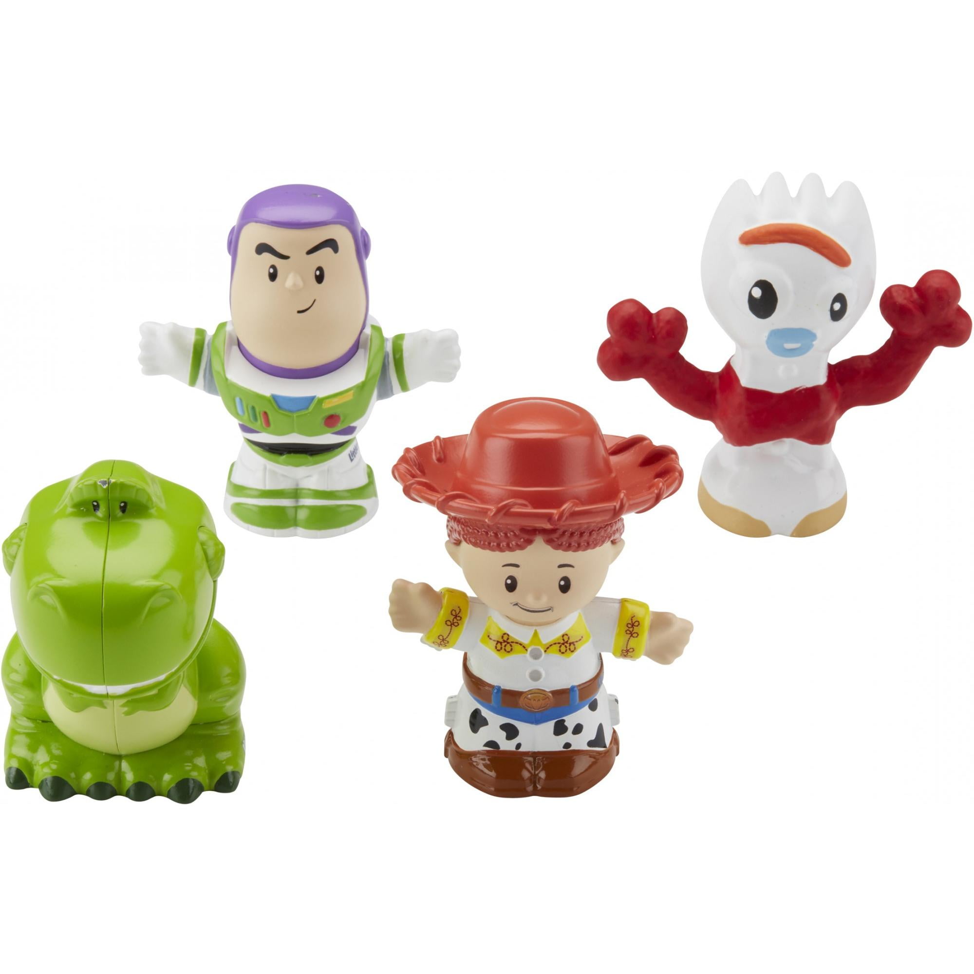 Little People Toy Story Action Figure Set, Buzz, Jessie, forky, Rex ...