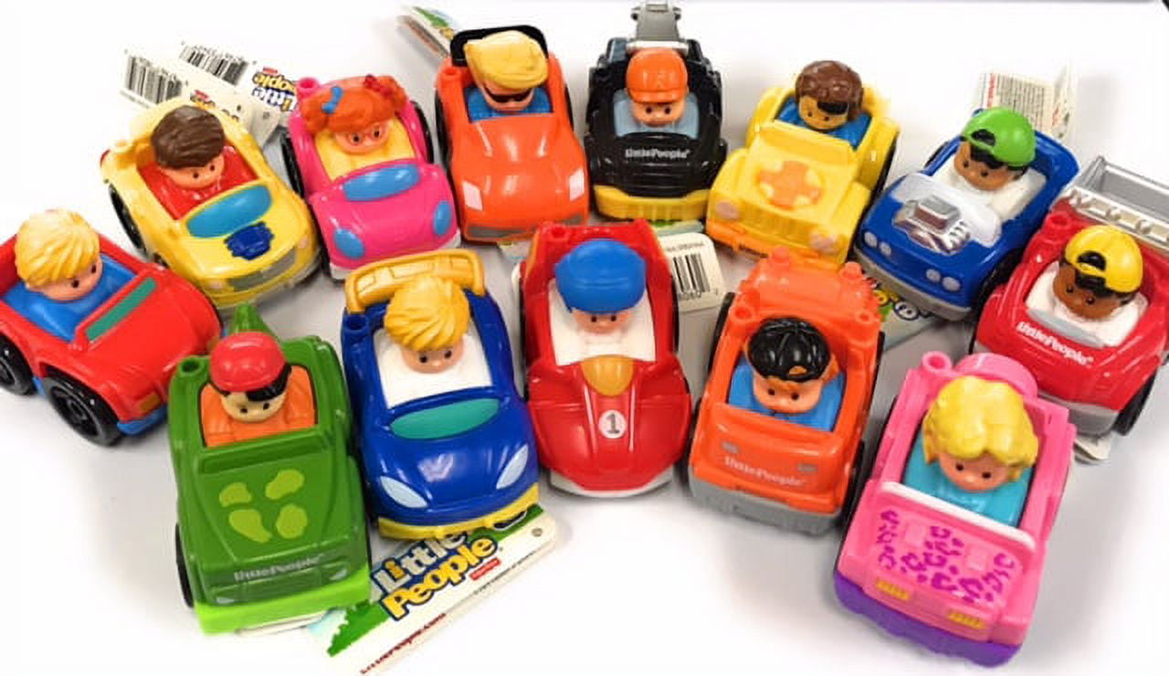 Little People Wheelies Vehicles, Blind Bundle Includes 6 Unique Kid ...