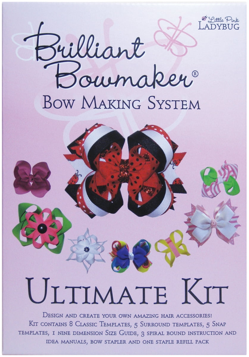 Little Pink Ladybug Brilliant Bowmaker KitUltimate - Walmart.com