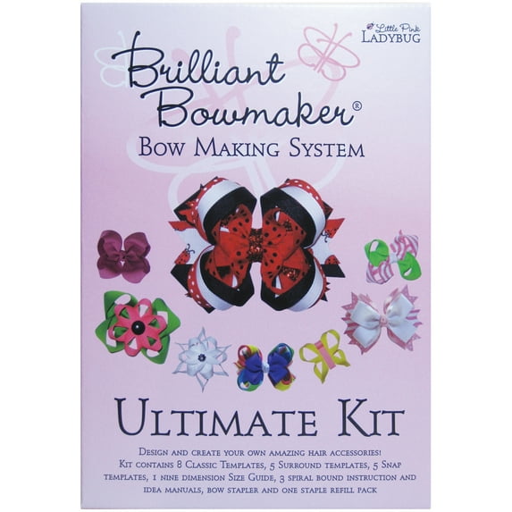 Little Pink Ladybug Brilliant Bowmaker KitUltimate - Walmart.com
