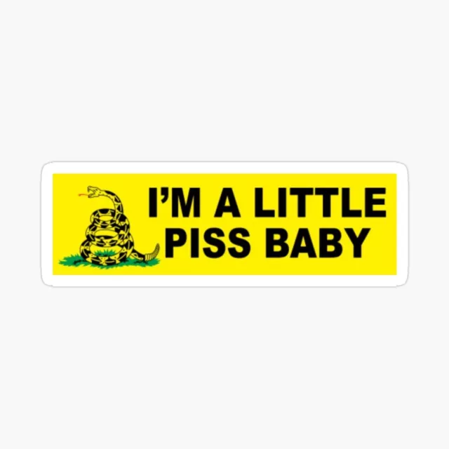 Little Piss Baby Sticker Phone Decal Water Bottle Stickers Car Decals ...