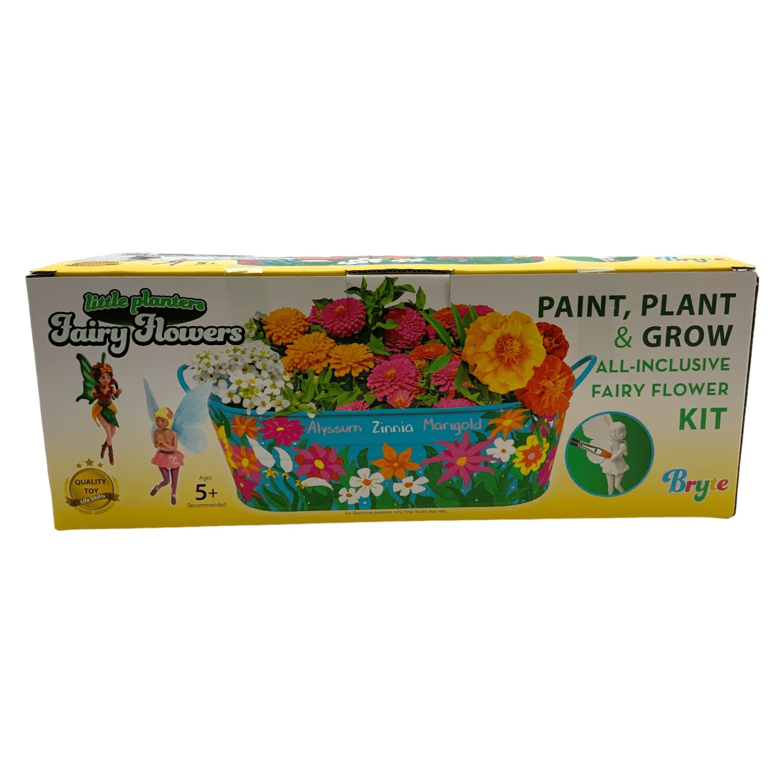 Little Planters Fairy Flowers Paint, Plant & Grow Fairy Flower Kit ...