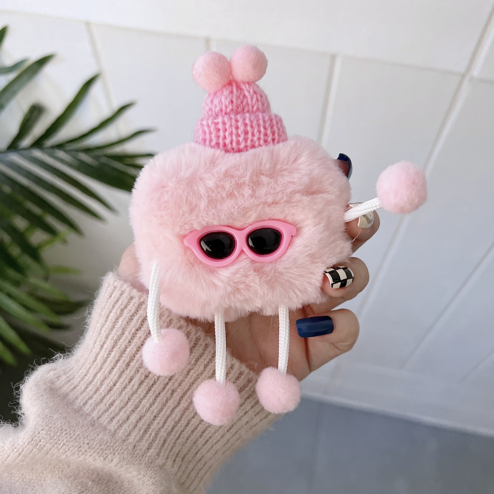 Little Plush Monster Creative Headphone Case Cover for Apple for ...