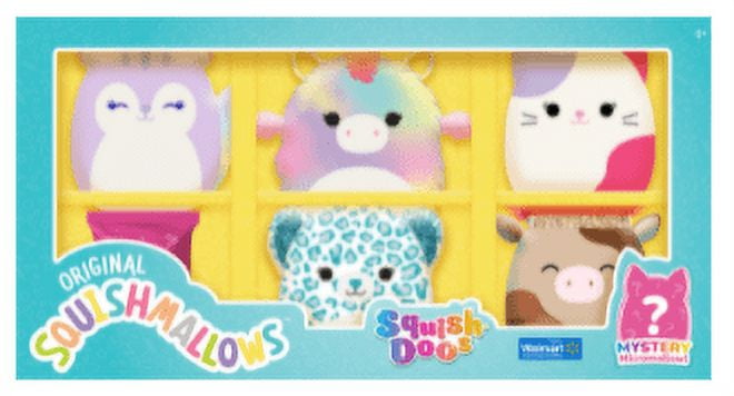 (2 pack) Little Plush Squishmallow Value Box 1(5in) Fuzz a Mallow, 1 ...