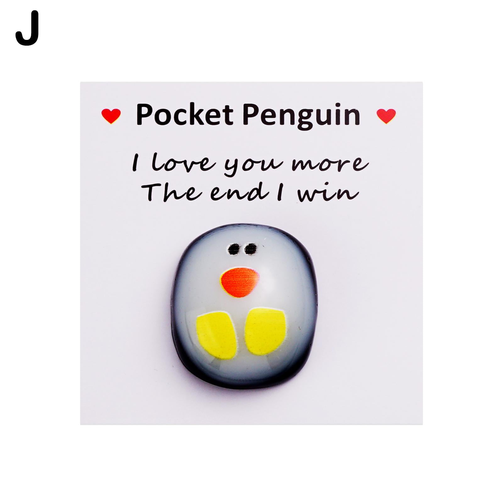 A Little Pocket Penguin Hug Greeting Cards,Mini Animal Pocket Hug ...