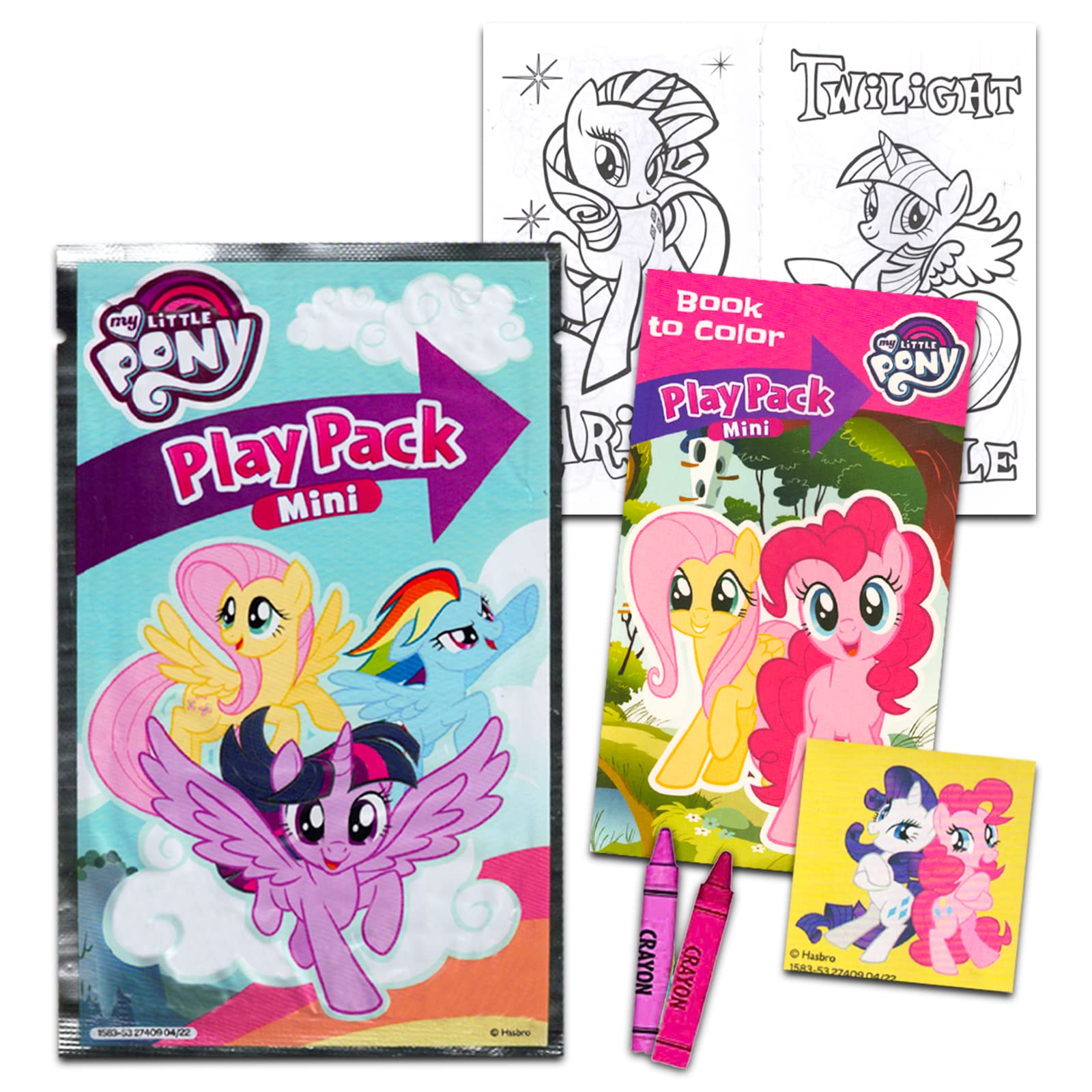 My Little Pony AJH3 Mini Party Favors Set for Kids - Bundle with 24 ...
