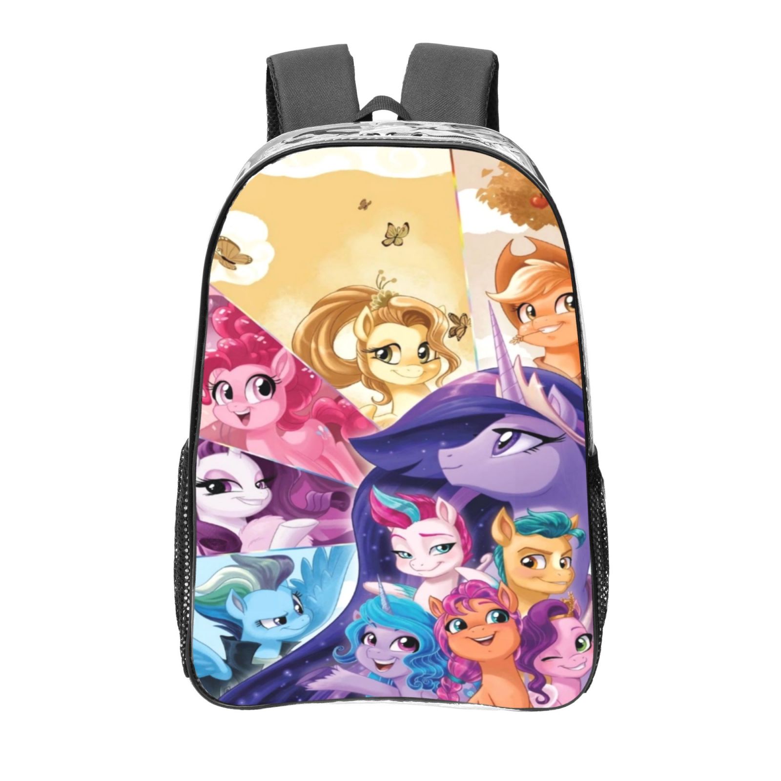 My Little Pony Clear Backpack 16 Inch Large Capacity PVC Transparent ...