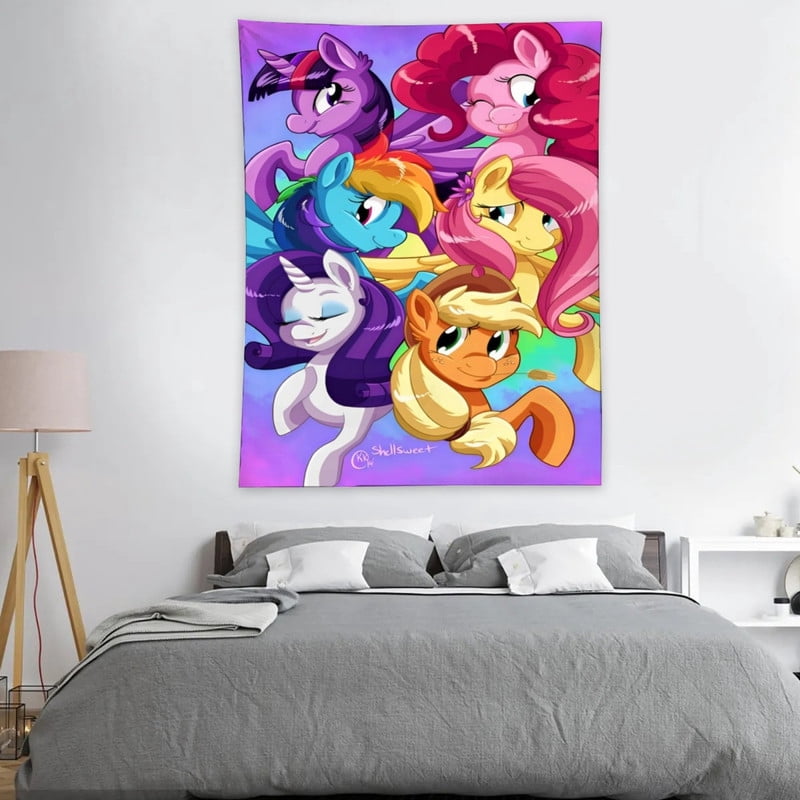 My Little Pony Friendship Is Magic tapestry adds vibrant color and ...