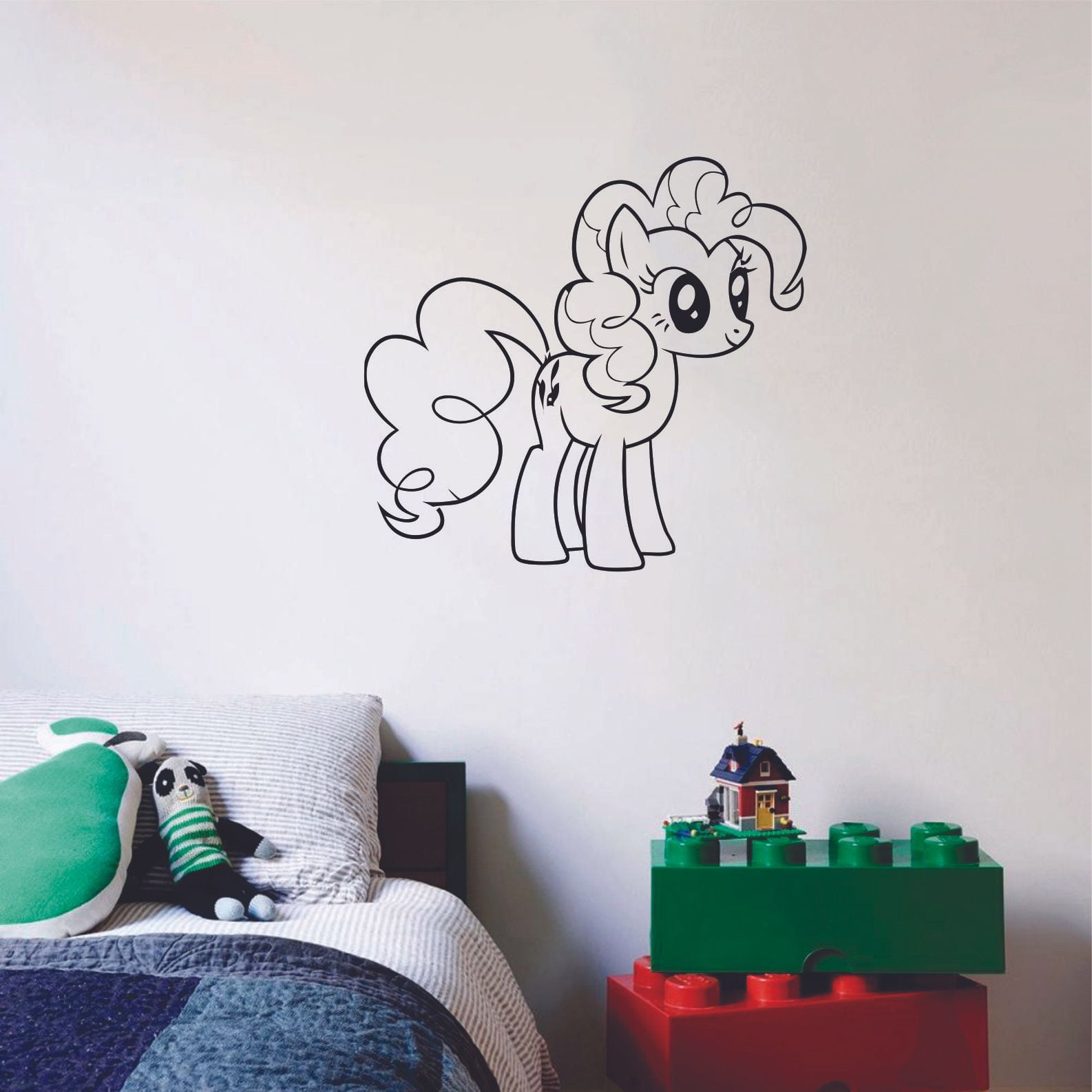 My Little Pony Horse Animal Cute Children Cartoon Wall Sticker Art ...