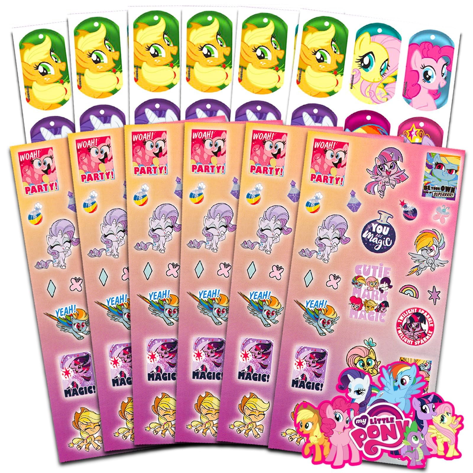 My Little Pony Stickers for Girls Bundle ~ 160+ My Little Pony Party ...