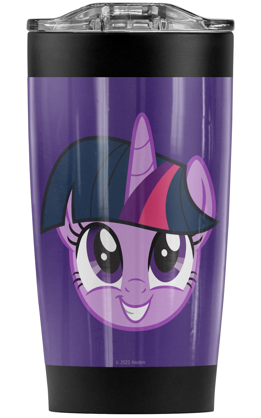 My Little Pony Tv/Twilight Sparkle Head Stainless Steel Tumbler 20 oz ...