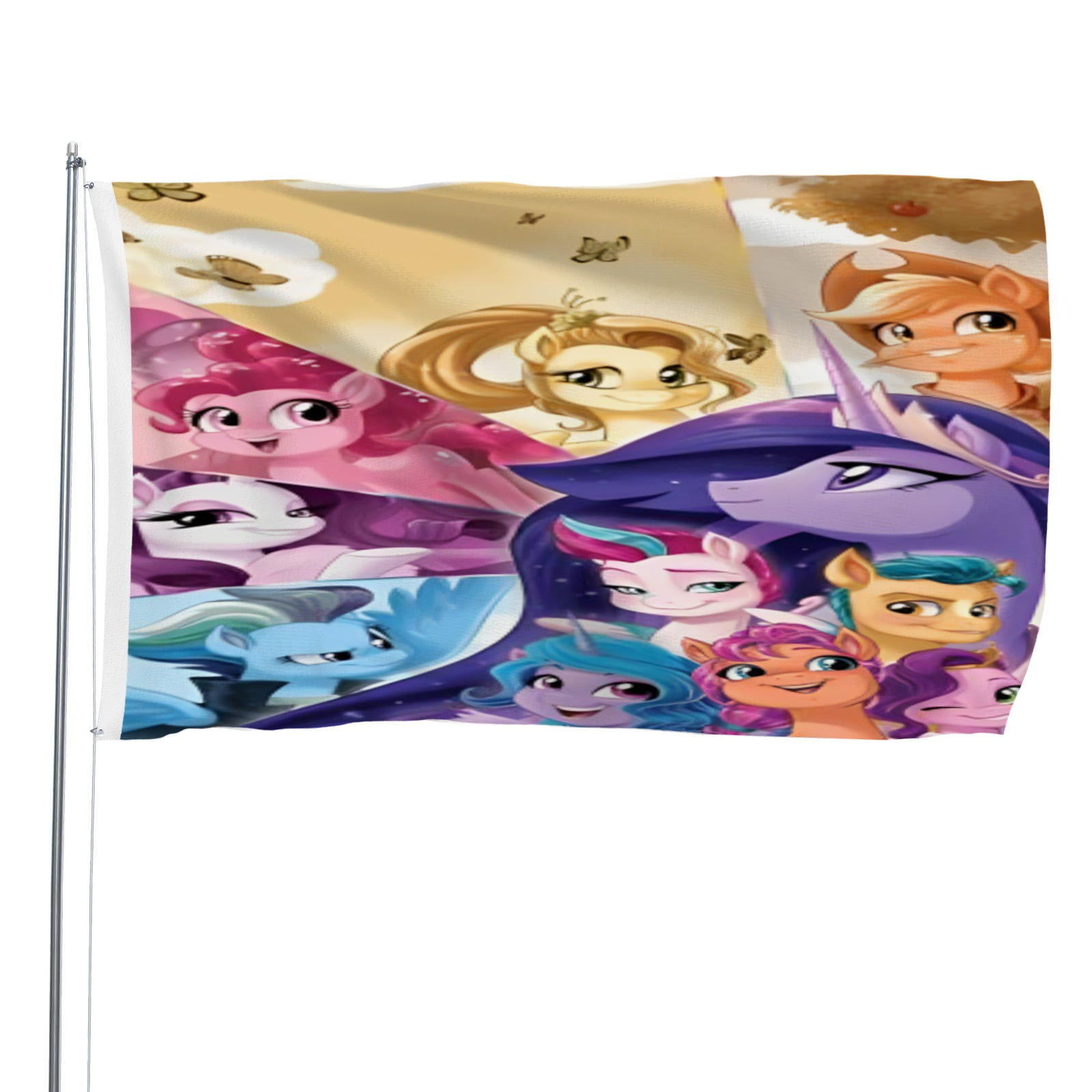 My Little Pony flag perfect for outdoor decoration, can be hung indoors ...