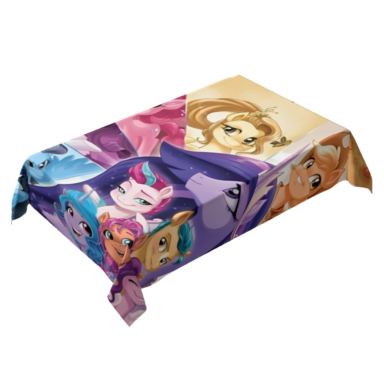 My Little Pony square tablecloth has an iconic print, fits most tables ...