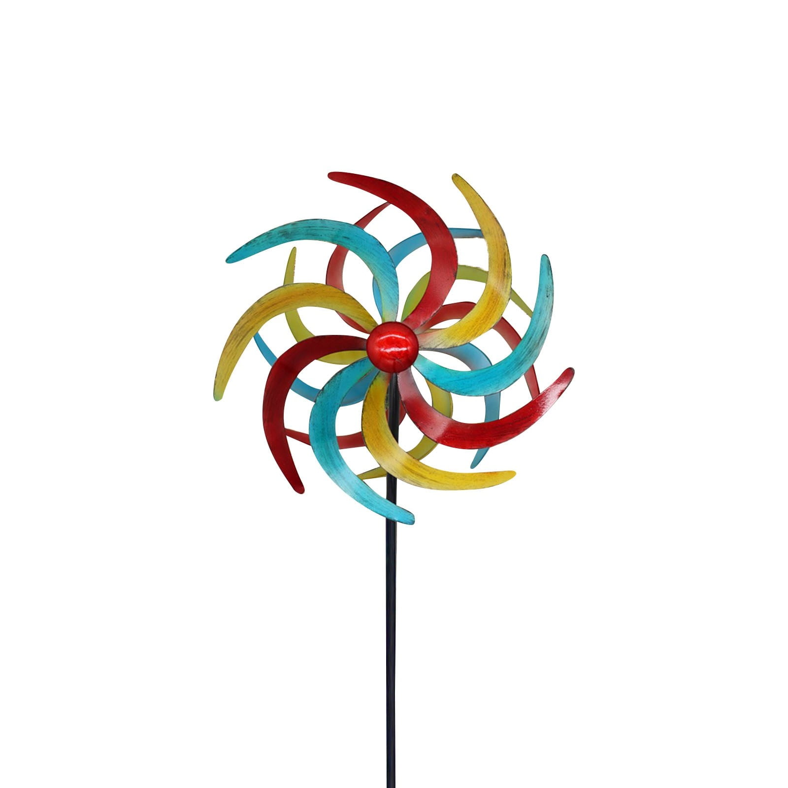 Little Pool Stick for Kids Kids Garden Solar Wind Outdoor Metal Hanging ...