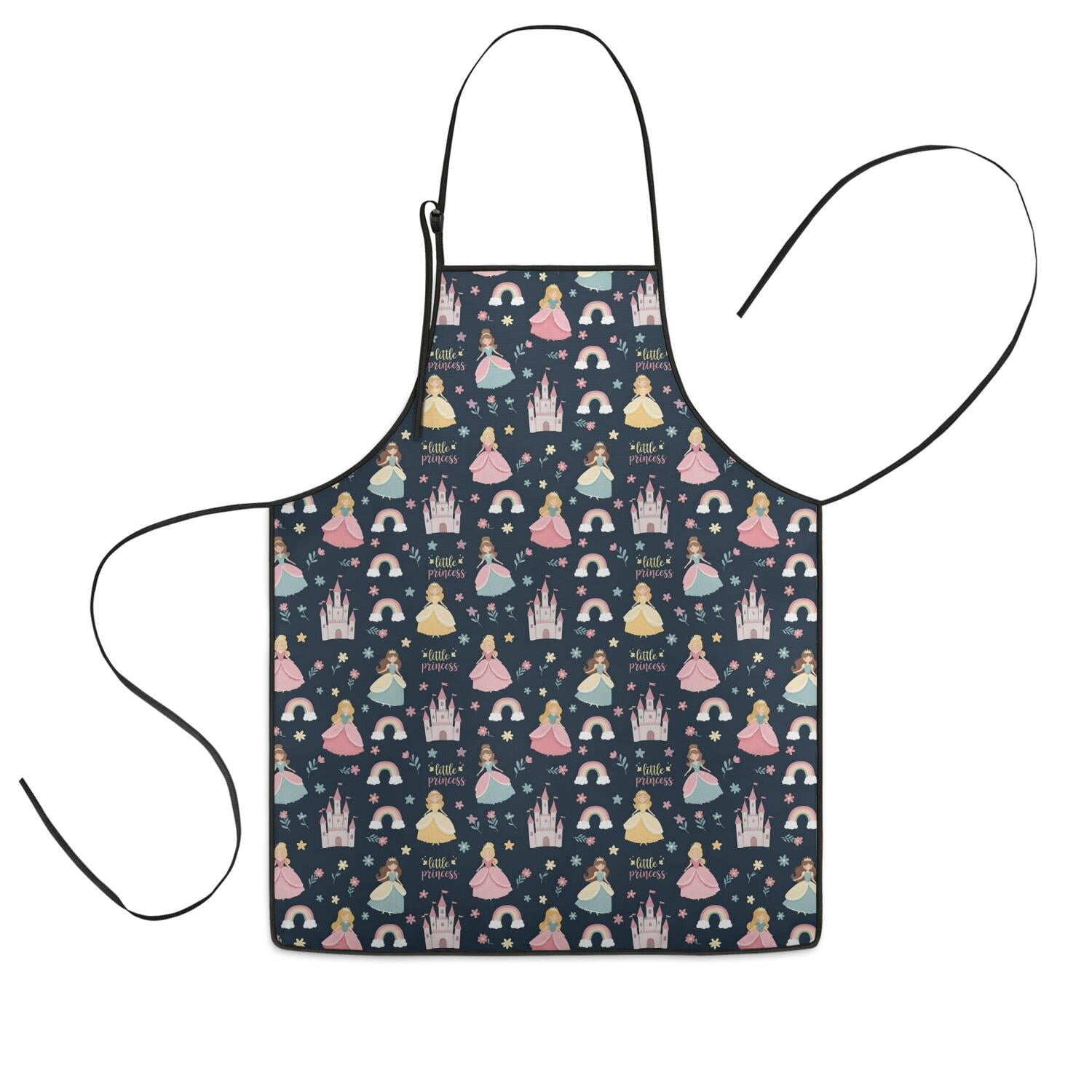 Little Princess Castle Pattern Kids Aprons for Girls and Boys ...