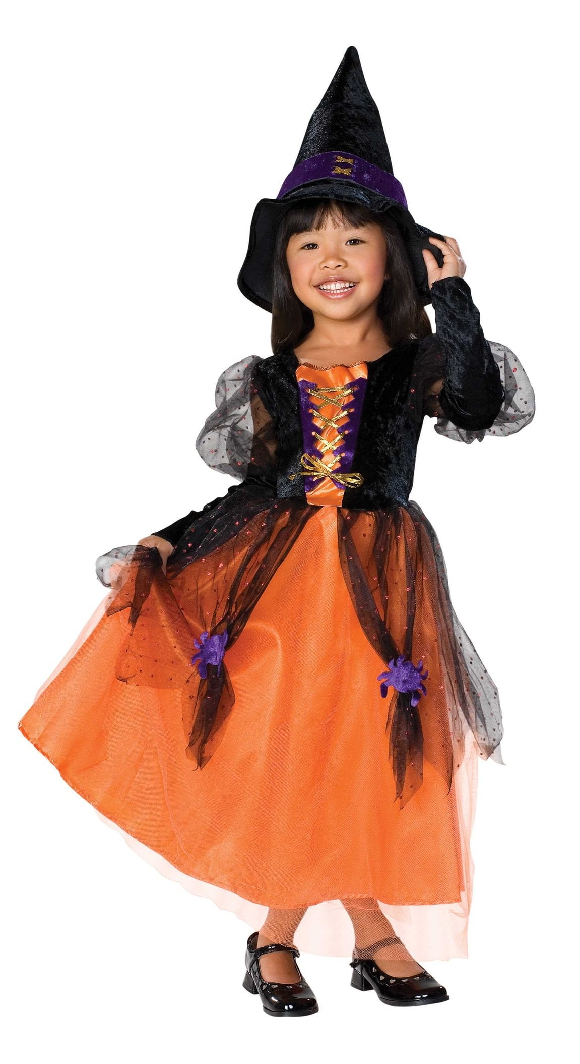 Pretty Witch Girls Costume - Walmart.com