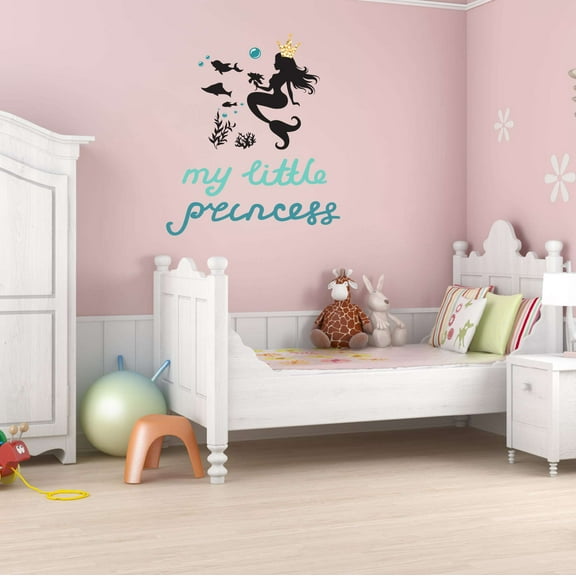 Colorful Fish Dream Big Little Mermaid Half Shell Seahorse Sled ...