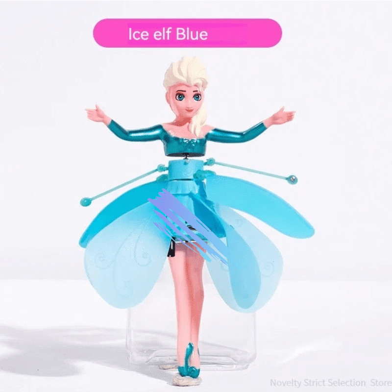 Little Princess Rotating Luminous Helicopter Doll Dancing Plane Gesture ...