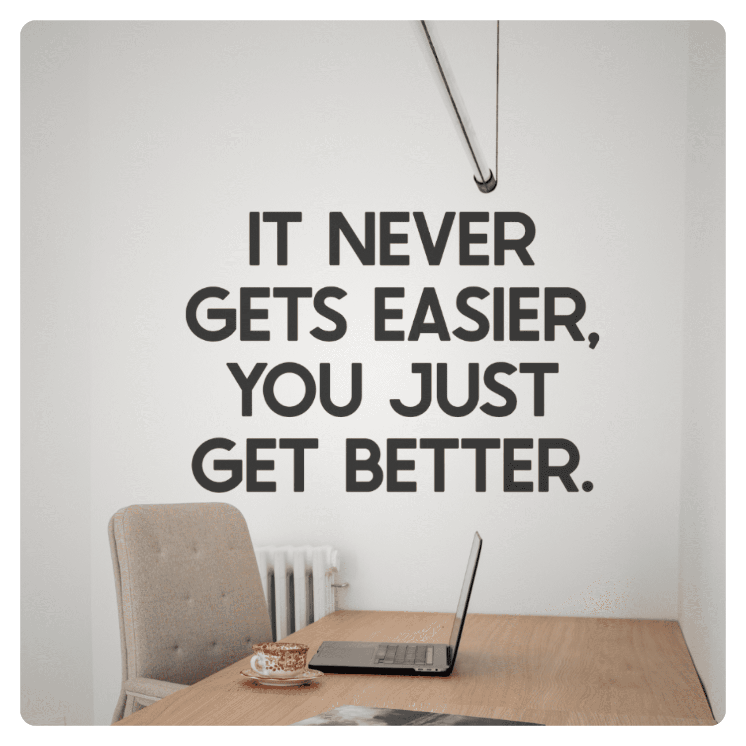 Work Until You No Longer Have to Introduce Yourself Wall Decal Sticker ...
