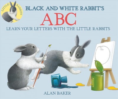 Little Rabbit Books: Black and White Rabbit's ABC (Paperback) - Walmart.com