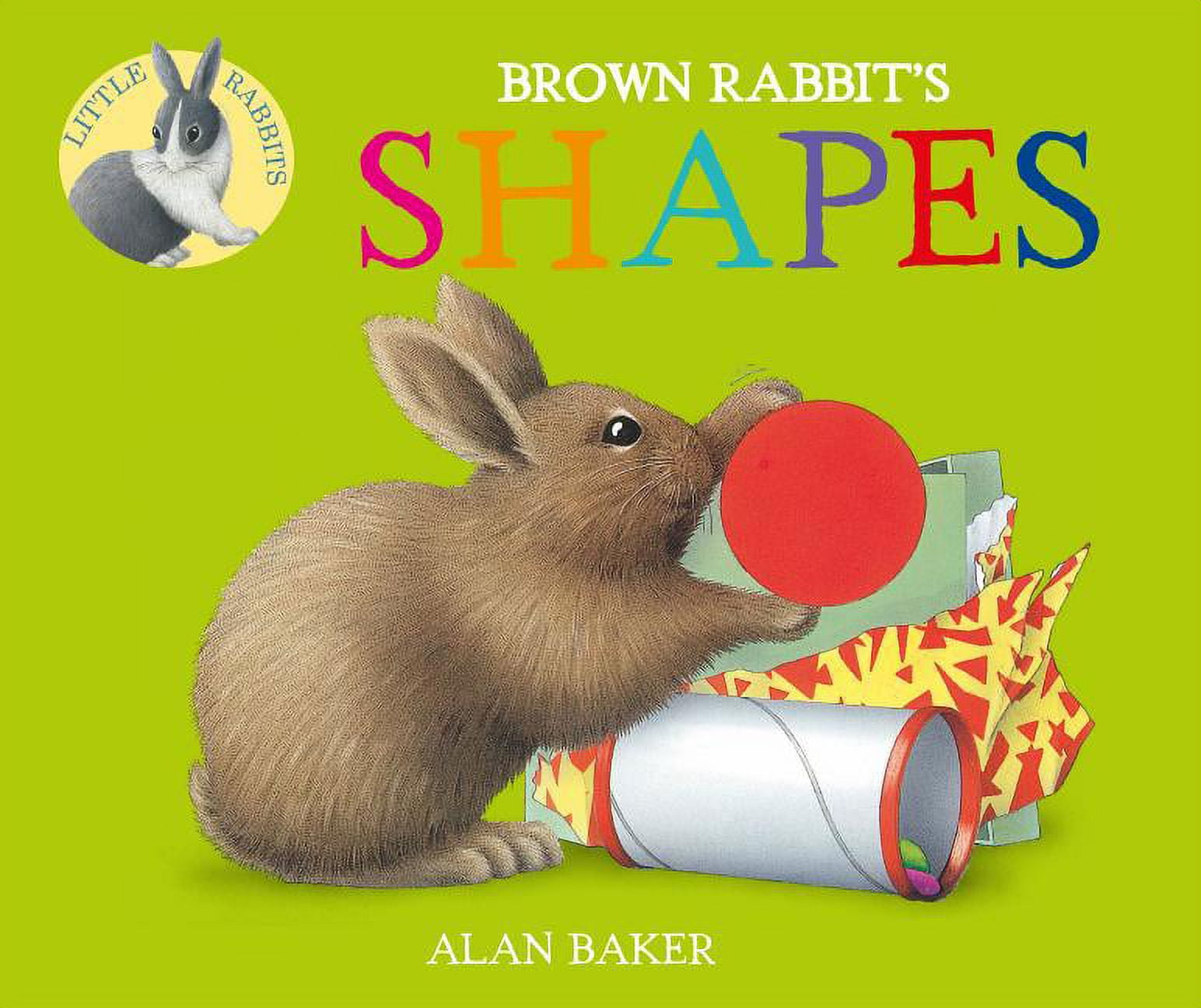 Little Rabbit Books: Brown Rabbit's Shapes (Board Book) - Walmart.com