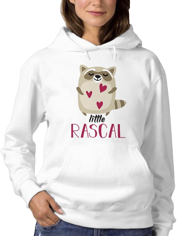 Little Raccoon Pascal Hoodie Women -Smartprints Designs, Female Large ...