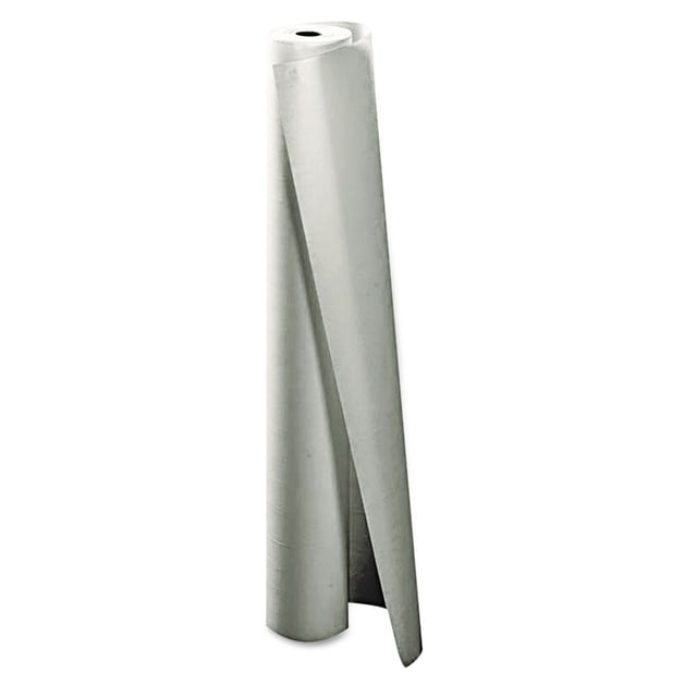 Little Rapids Caprice Paper Tablecover, Roll, 40" x 300ft, White ...