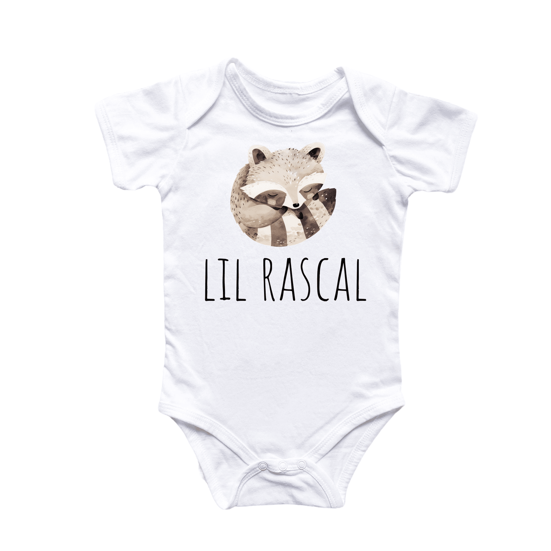Little Rascal Raccoon - Baby Boy Girl Clothes Infant Bodysuit Funny ...
