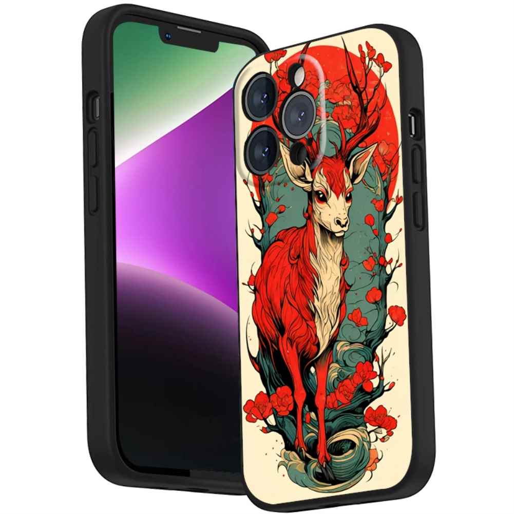 Little-Red-Brocket-oni phone case for iPhone 15 Pro for Women Men Gifts ...