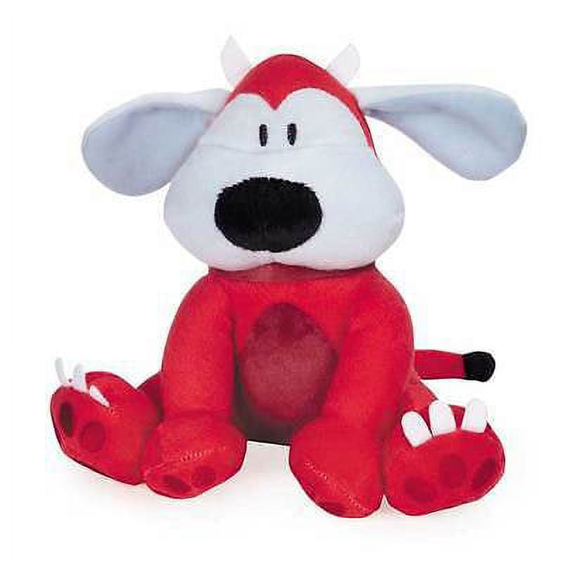 Little Red Devil Dog Halloween Toys for Dogs Plush Toy Two Squeakers! 7 ...